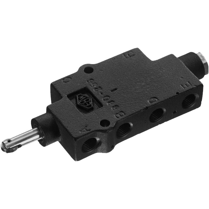 EBW - 880-256-02 - 6-Way Air Valve,1 inch Roller Tip