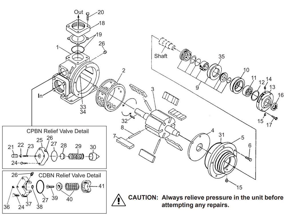 Corken Replacement Pump Parts and Rebuild Kits