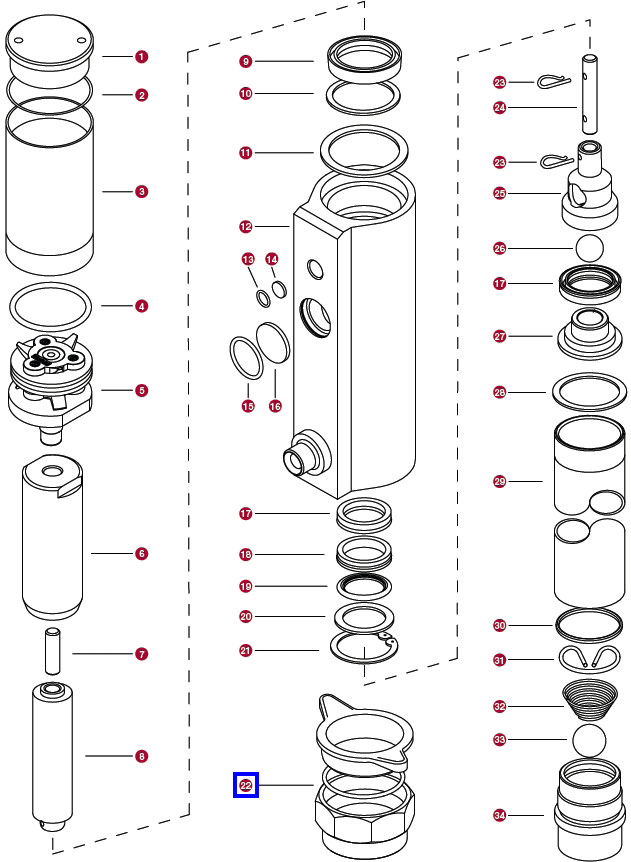 Bung Adapter For Lynx 1110-009 and 1110-010 Pumps Balcrank - Bung ...