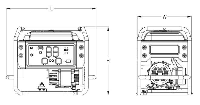 Generac XP Series 3600 Watt Portable Generator