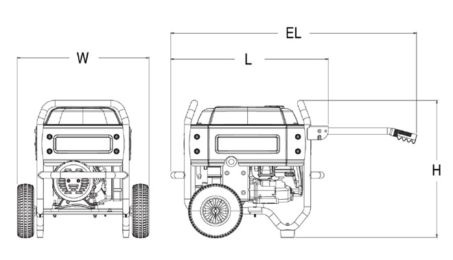 Generac - 5713 - XP Series 4000 Watt Portable Generators