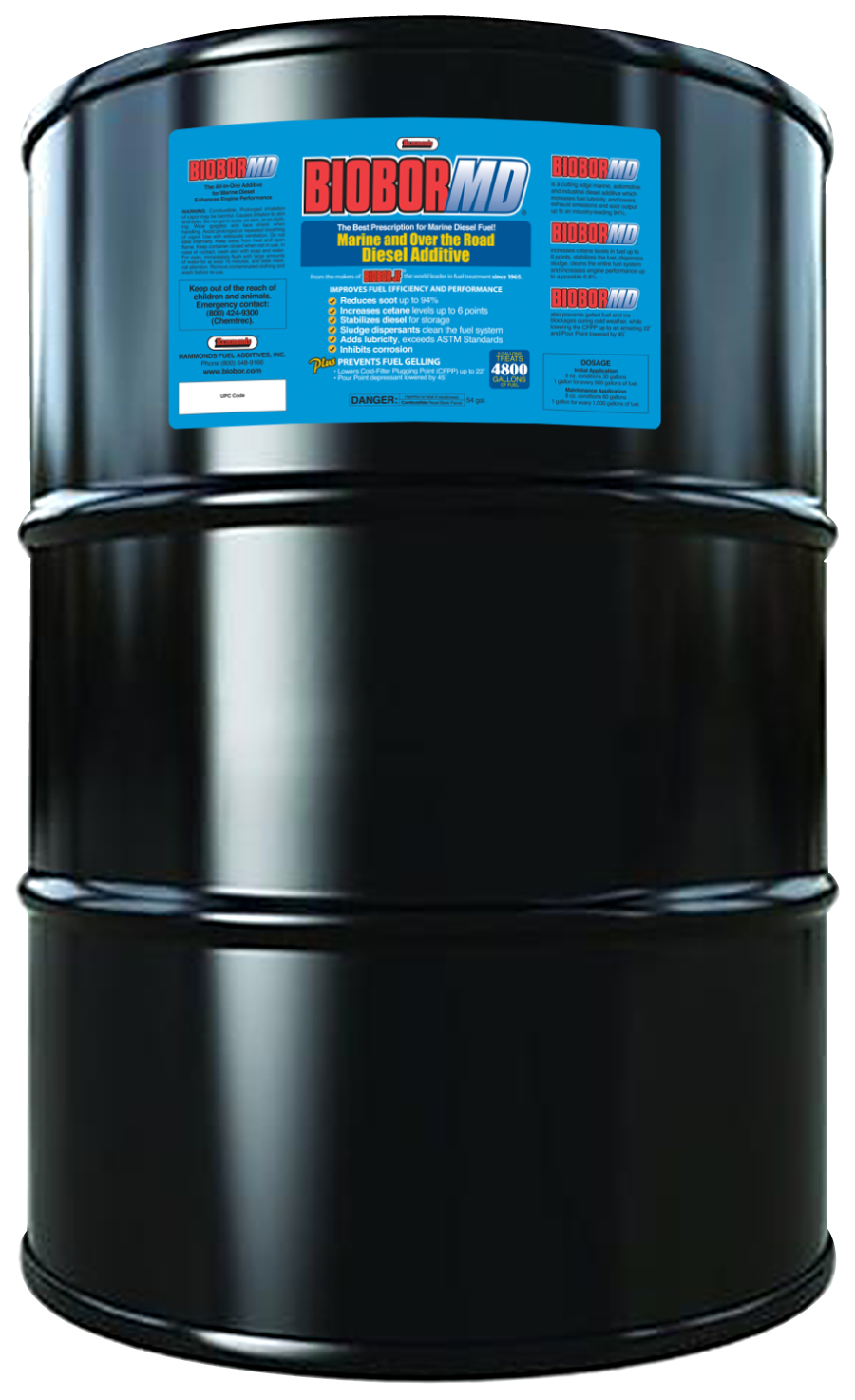 Biobor - BBMDDRUM01US - Biobor MD 55 gal. - Diesel Performance and ...
