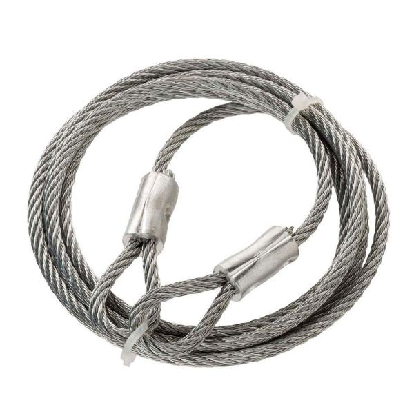 Clear PC Stainless Steel Cable, 100 Amp Clamp, Cable Stop and Eyelet ...