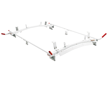 Weather Guard - 234-3-01 - Quick Clamp Rack- Full Size Van - Dual Side ...