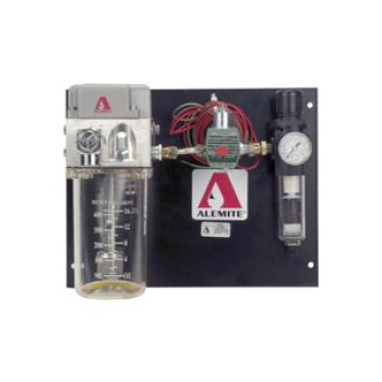 Alemite - 3922-AC - Plate Mounted Centralized Oil Lubricator with Air Solenoid Valve