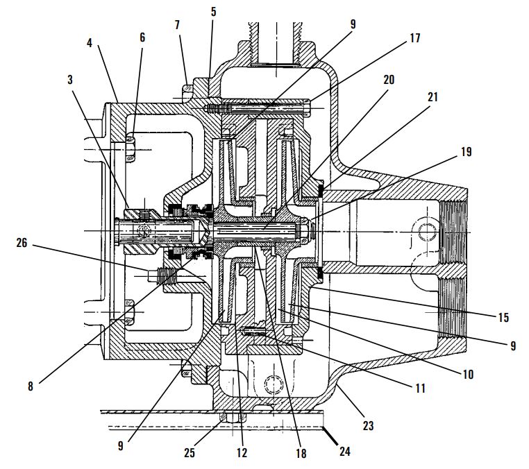 1st Stage Diffuser Assembly [6316-216] - $125.45 : Westech Equipment ...