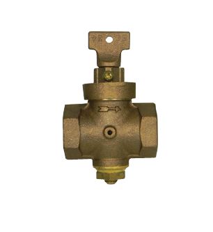 72832T Stop and Drain Plug Valve with Check, Tee Handle [72832T Series ...