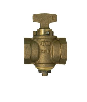 72892 Tee Head Stop and Drain Plug Valve with Check [72892 Series] - $0 ...