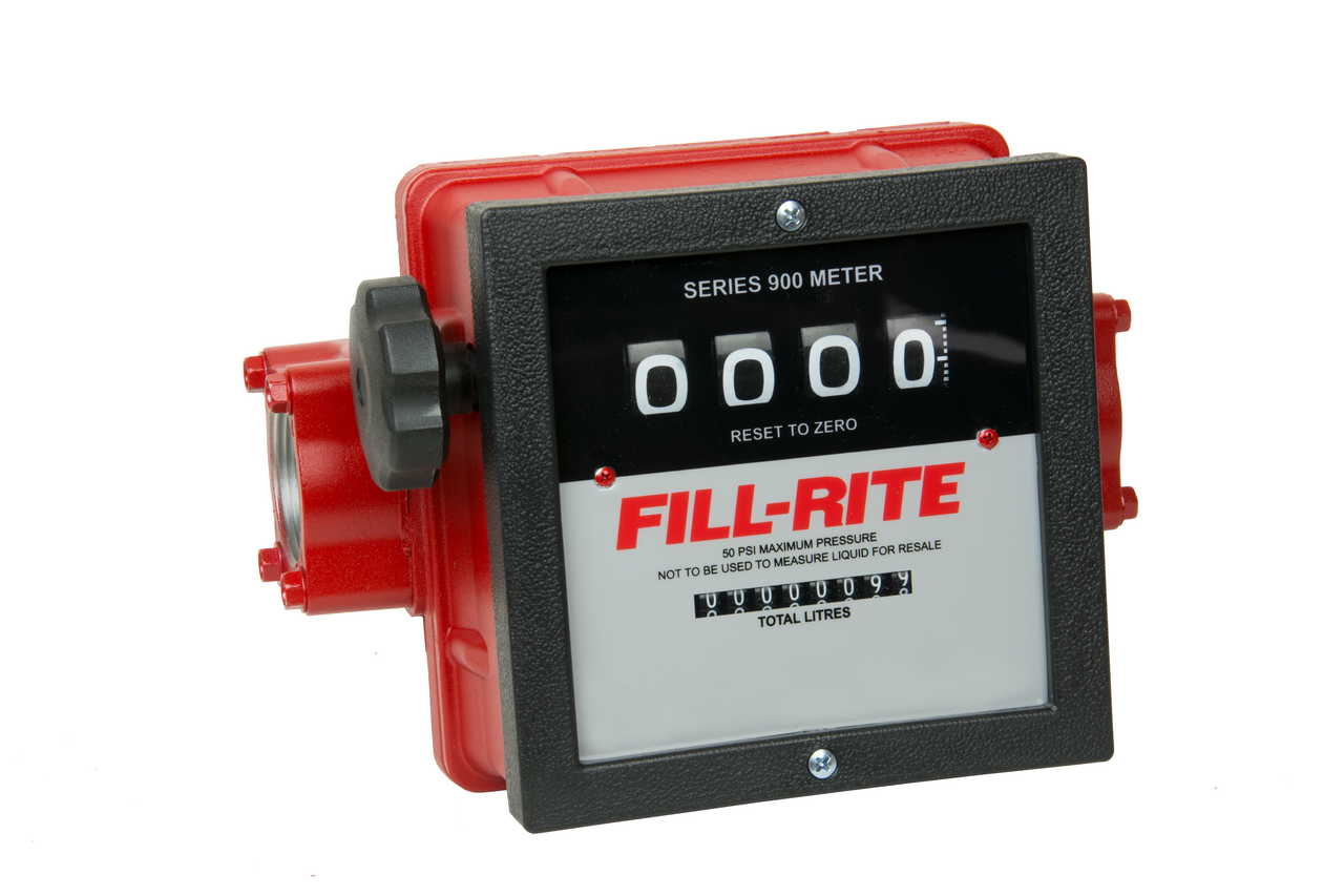 Fill-Rite - 901CL1.5 - 4 Wheel Mechanical Flow Meter