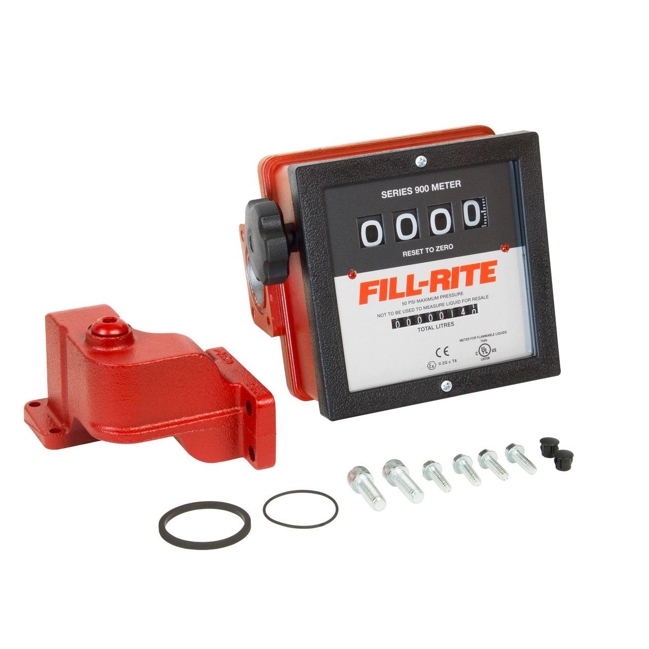 Fill-Rite - 901CLMK300V - Mechanical Flow Meter