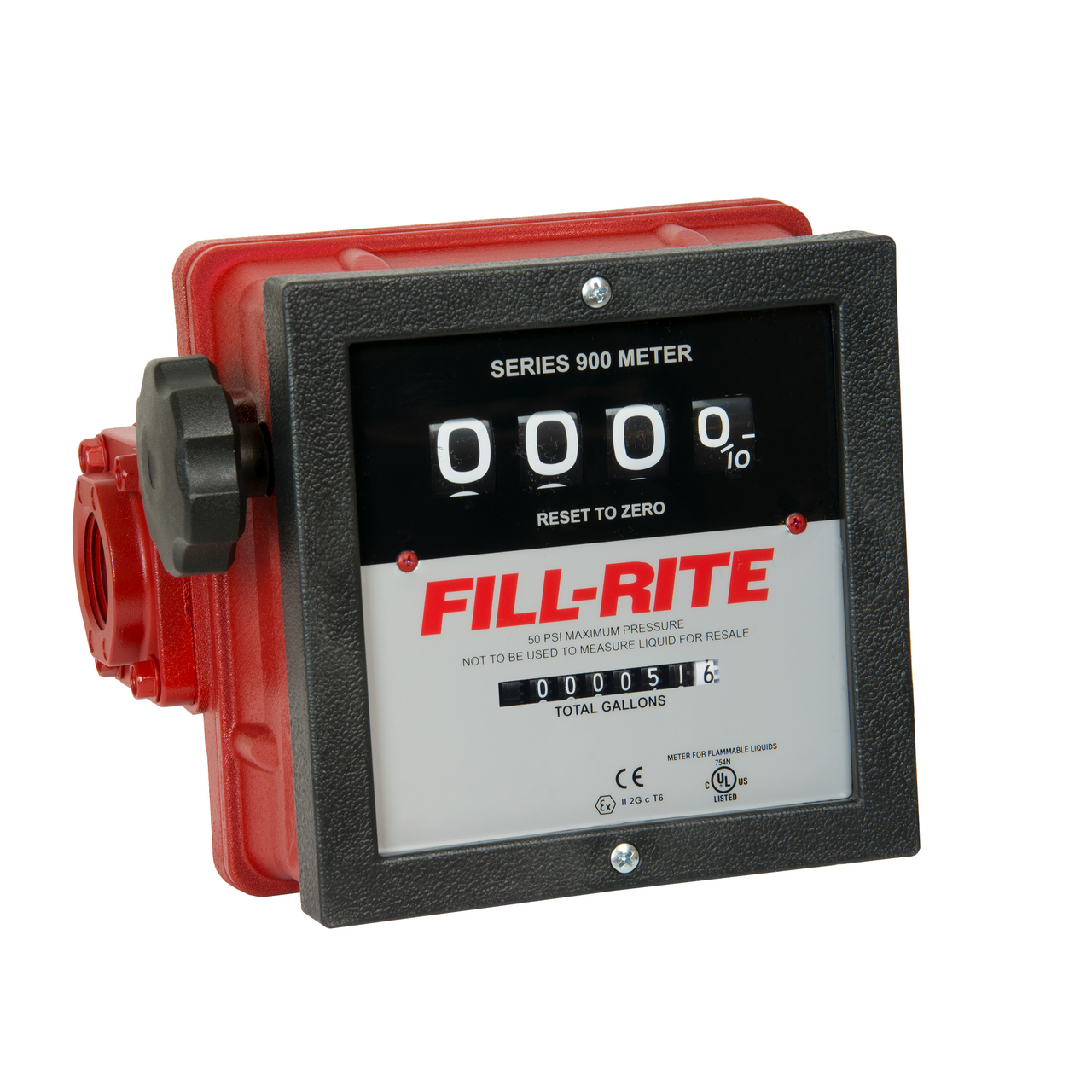 Fill-Rite - 901CLX418 - 4 Wheel Mechanical Flow Meter