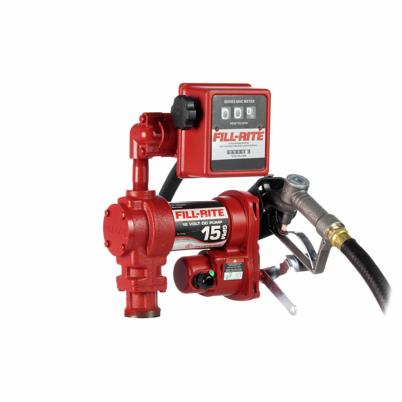 Fill-Rite - FR1211H & FR1211HL - 12 Volt DC Fuel Transfer Pump