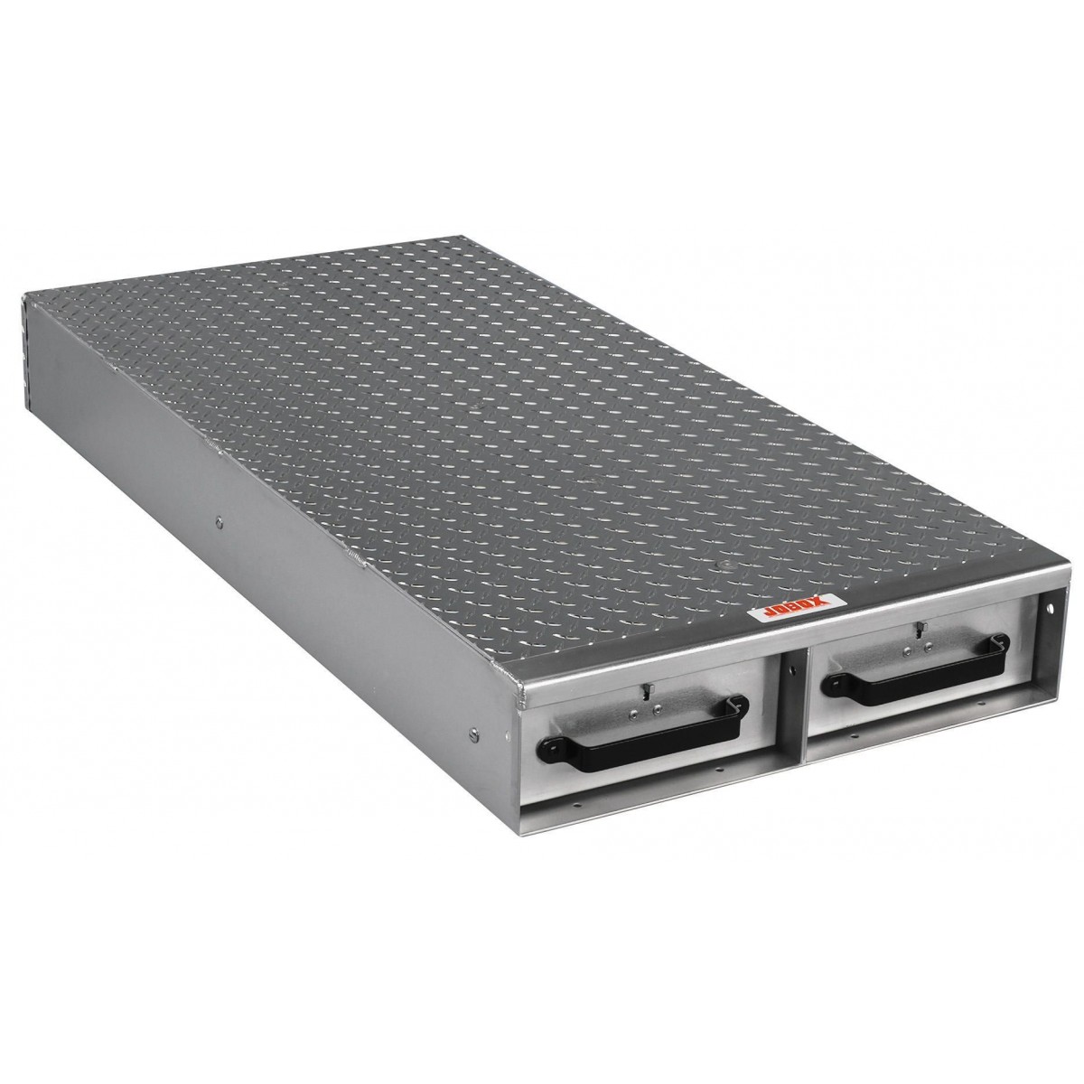 JOBOX - 1402980 - Long Floor Heavy-Duty Aluminum Drawer Storage