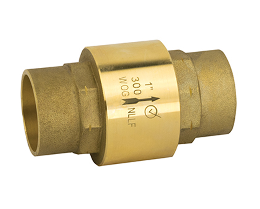 Lead Free Brass Inline Check Valve [105-617G] - $67.91 : Westech ...