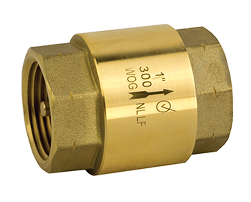 Lead Free Brass Inline Check Valve [T-521G] - $0.00 : Westech Equipment ...