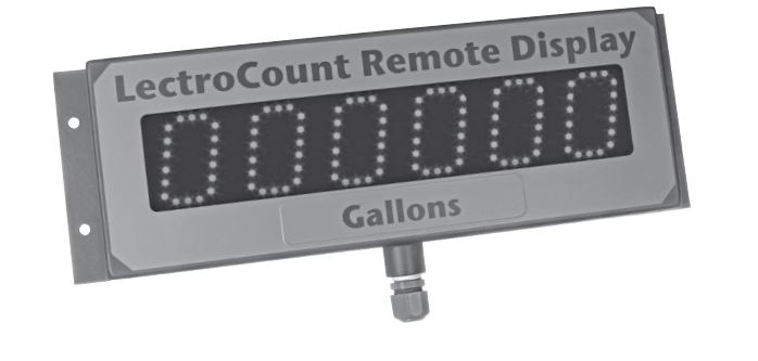Liquid Controls - Lectrocount XL - Lectrocount XL LED Remote Display