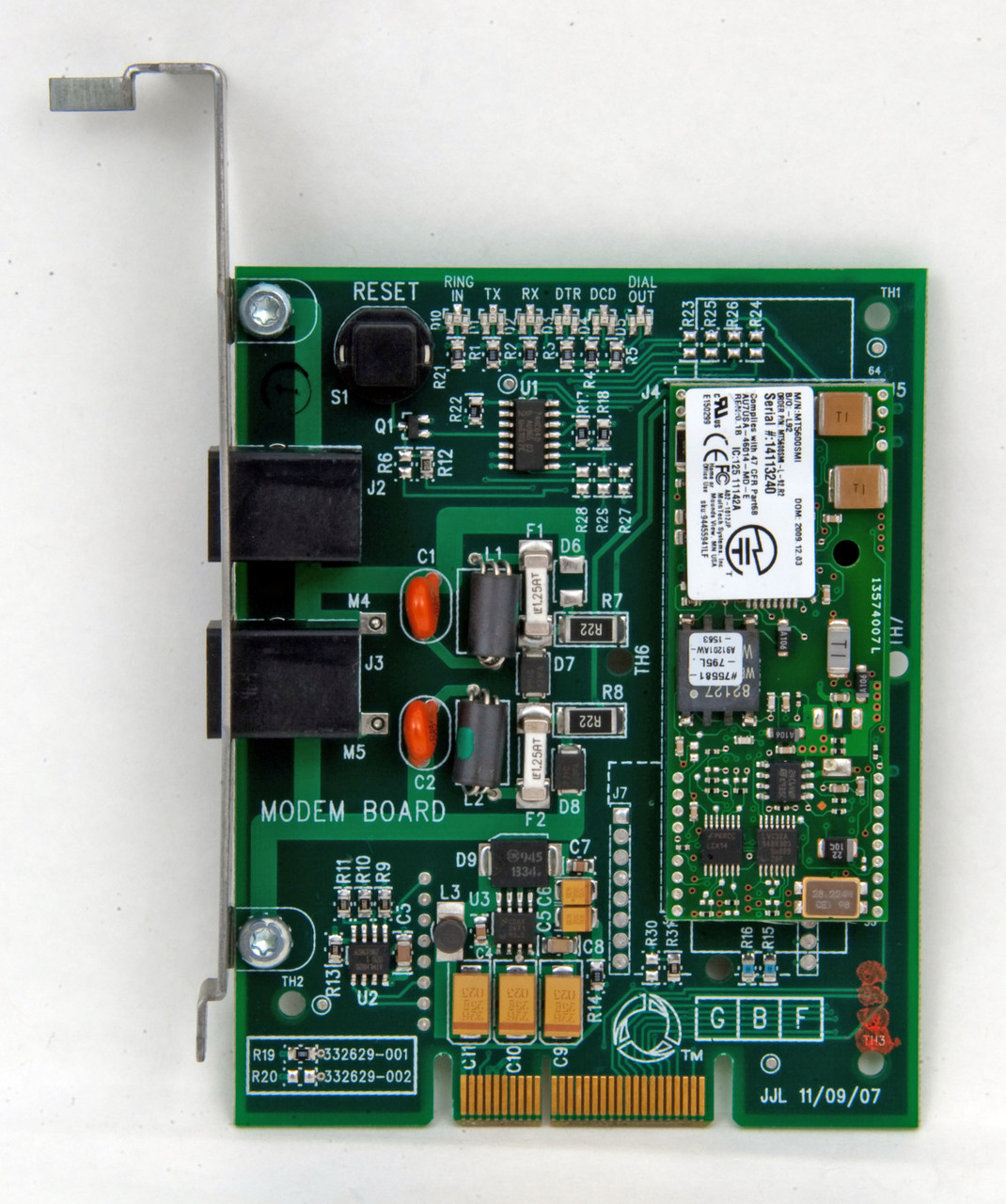 SITE FAX INTERFACE MODULE, Fits Veeder Root [330020-612/332818-01 ...