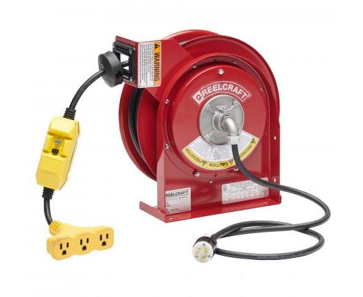 Reelcraft - L 4545 123 9GC - Spring Rewind Cord Reel