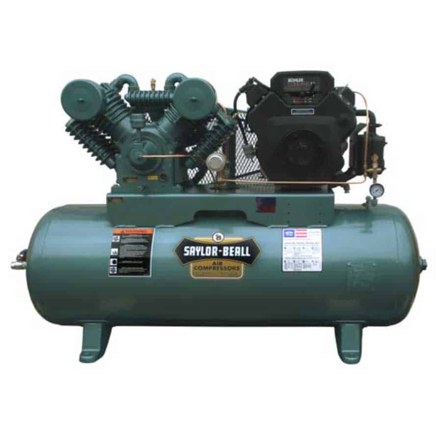 Saylor-Beall - UL-765 - Two-Stage Duplex Gas Engine Driven Air Compressor