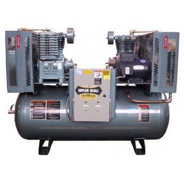 Saylor-Beall - X-745-120-FP - Two-Stage Duplex Air Compressor ...