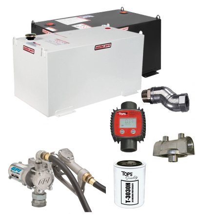 100 Gallon Transfer Tank & Transfer Pump Combo | Westech Equipment