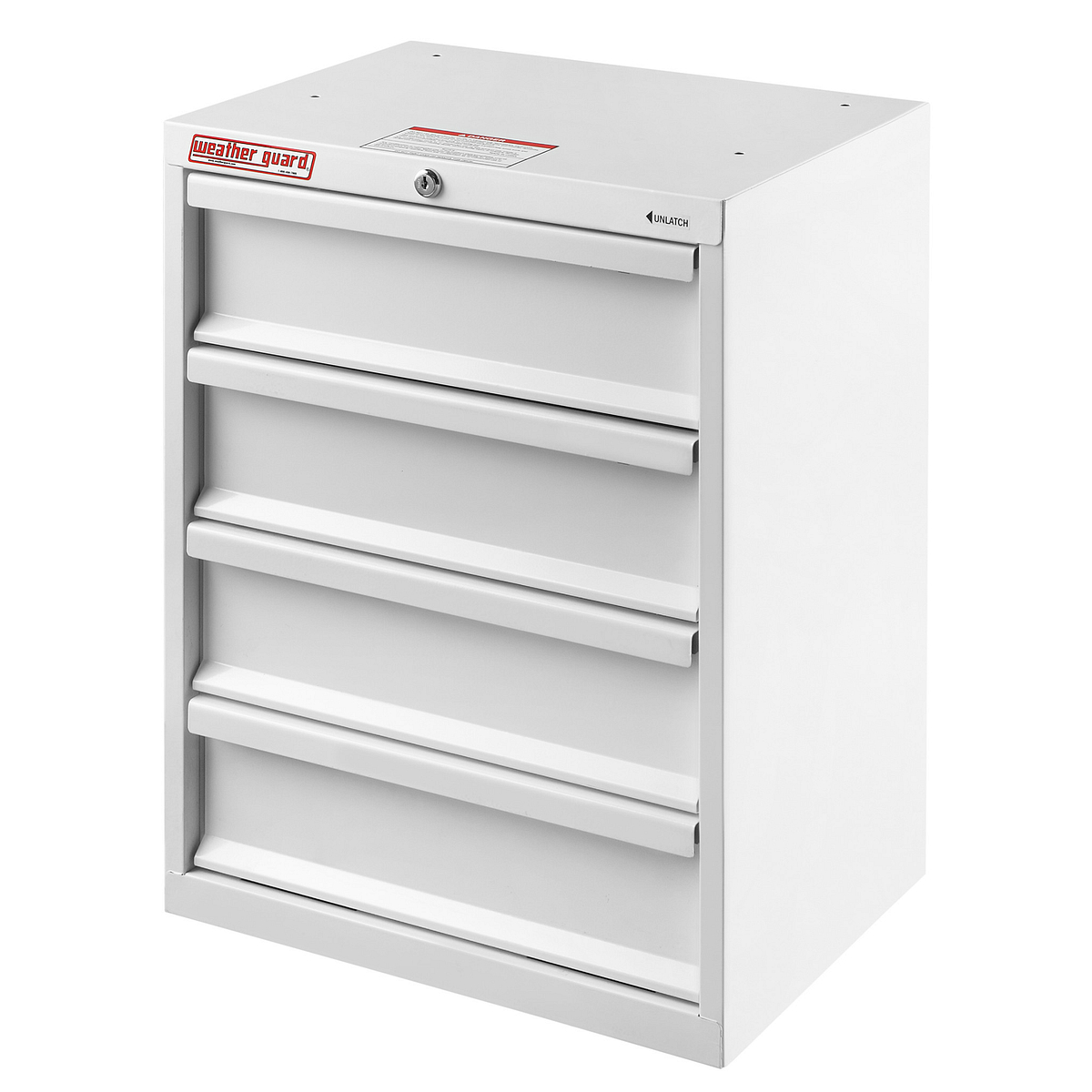 Weather Guard - 2952682 - 4 Drawer Cabinet 18 in L x 14 in W x 24 in H