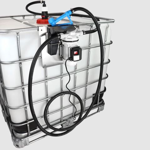 ZeeLine - ZE9115-IBC2 - IBC Tote Electric DEF Pump Kit with Standard nozzle